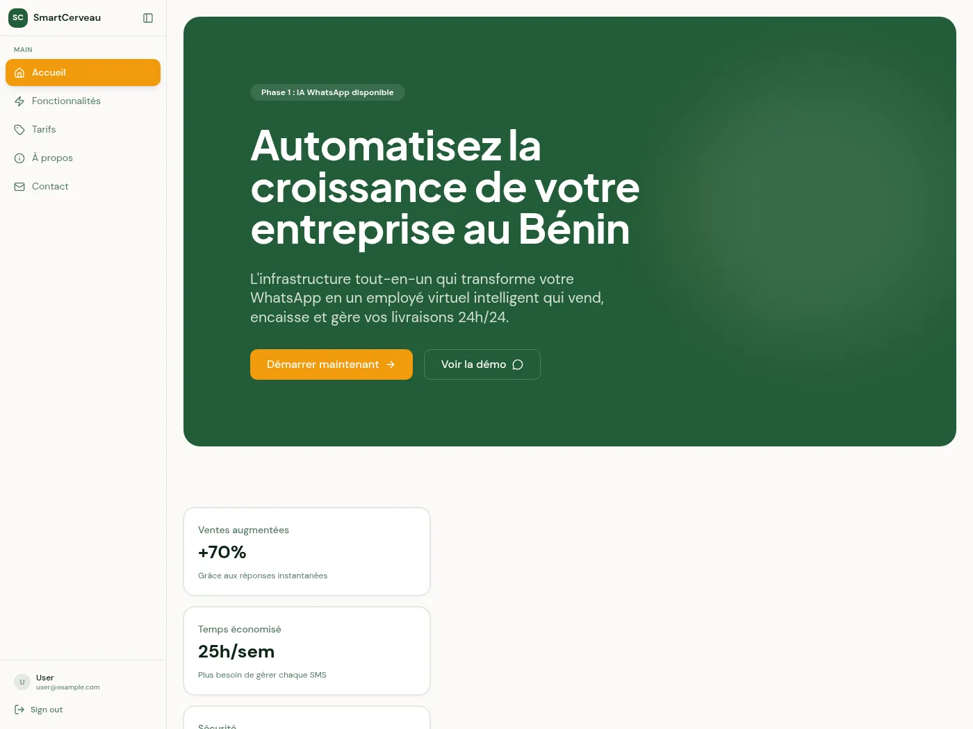 SmartCerveau Business