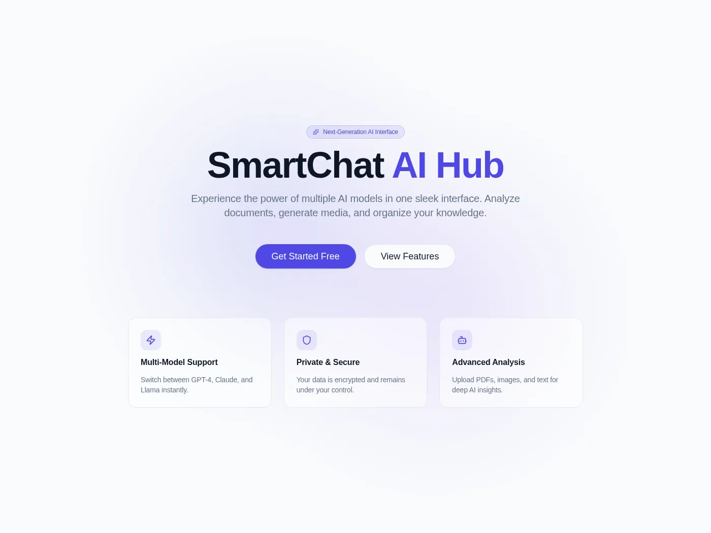 SmartChat AI Hub
