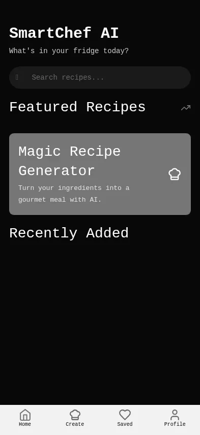 SmartChef AI App