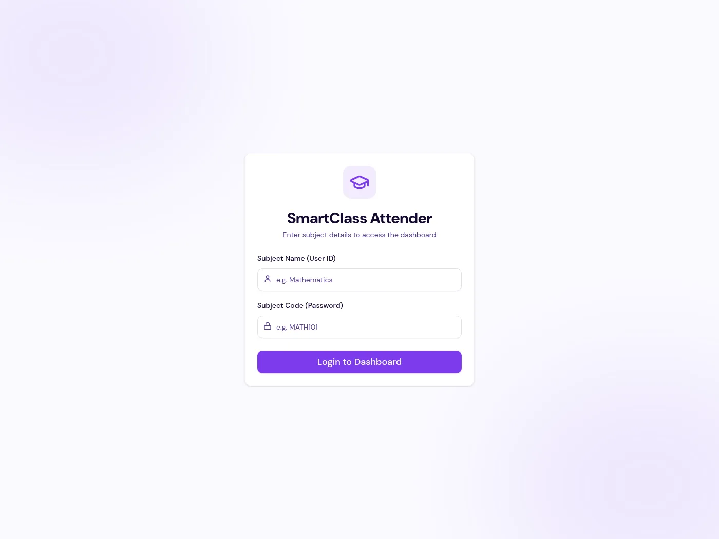 SmartClass Attender