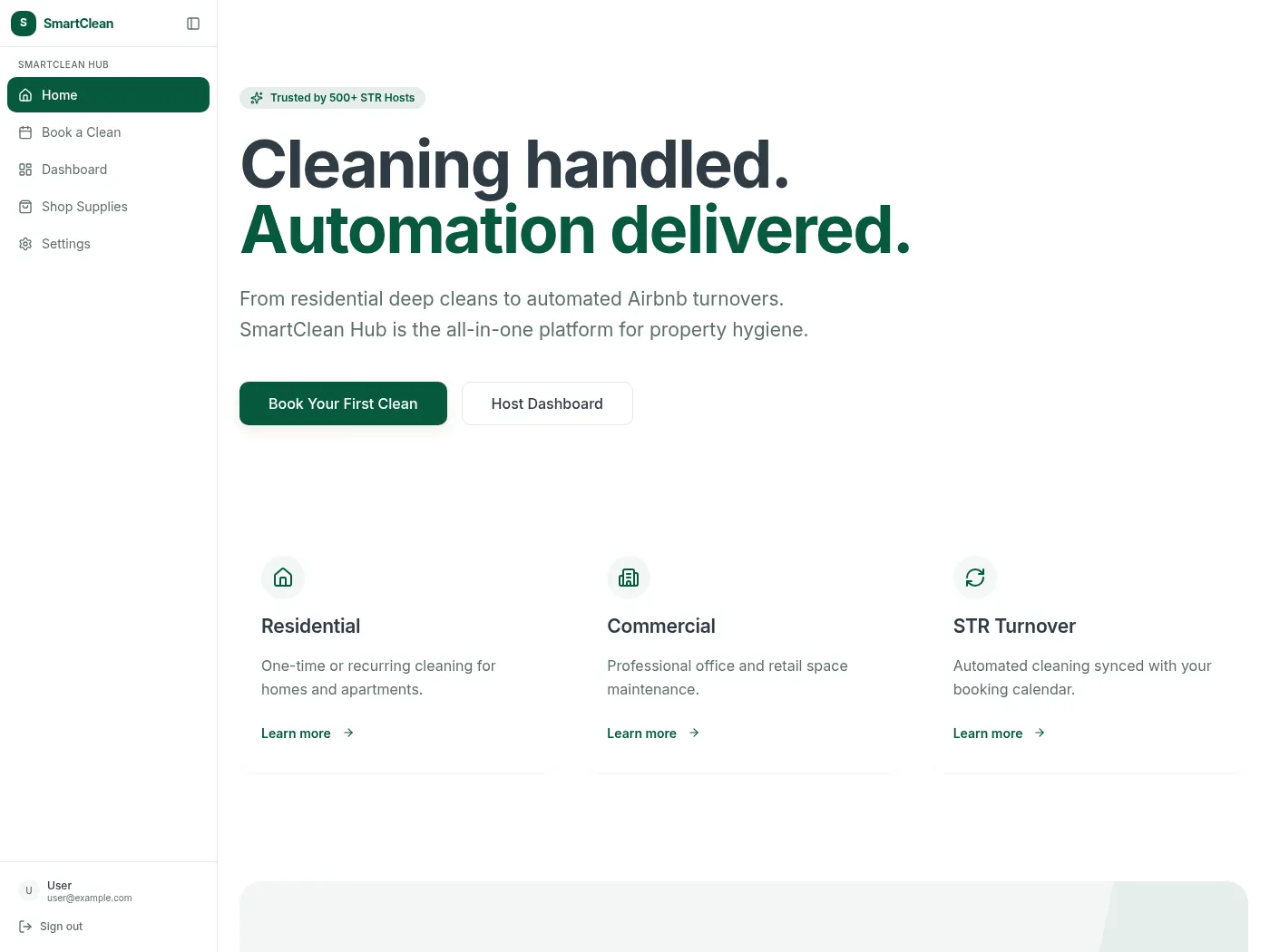 SmartClean Hub