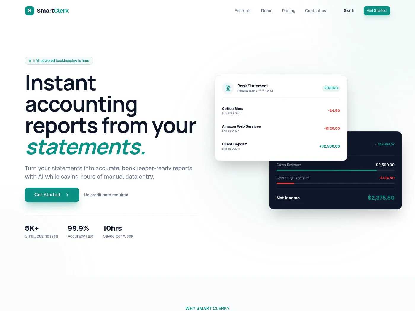 SmartClerk AI Clone