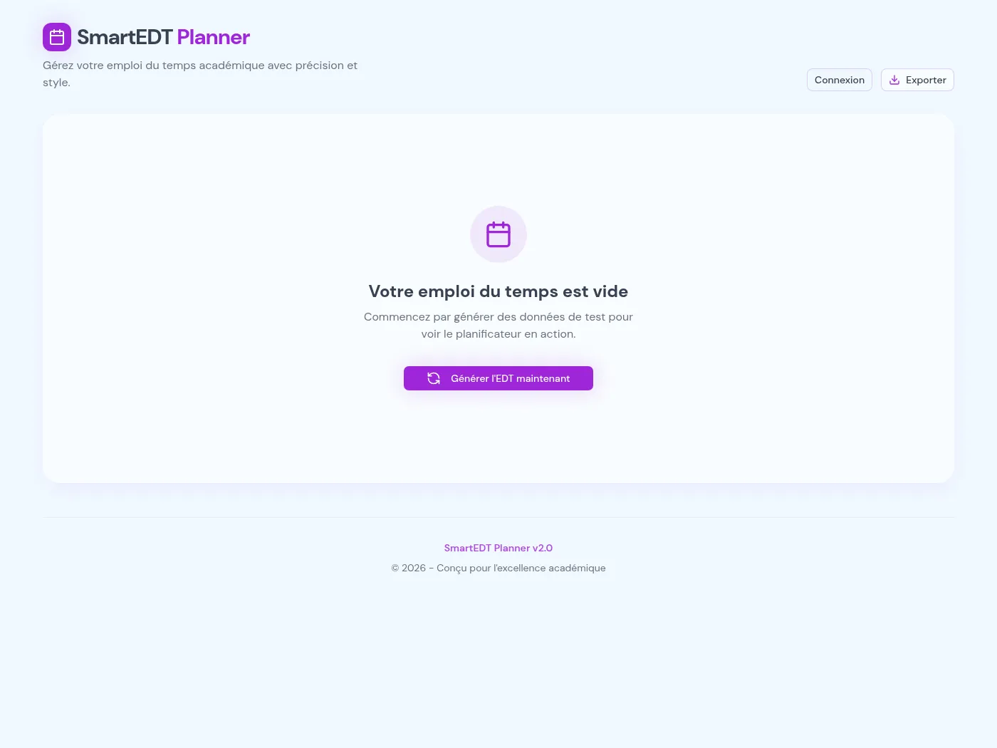 SmartEDT Planner