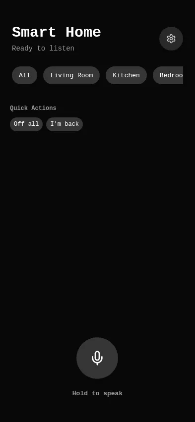 SmartHome Voice Control