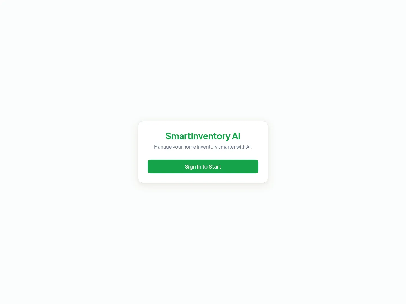 SmartInventory AI App