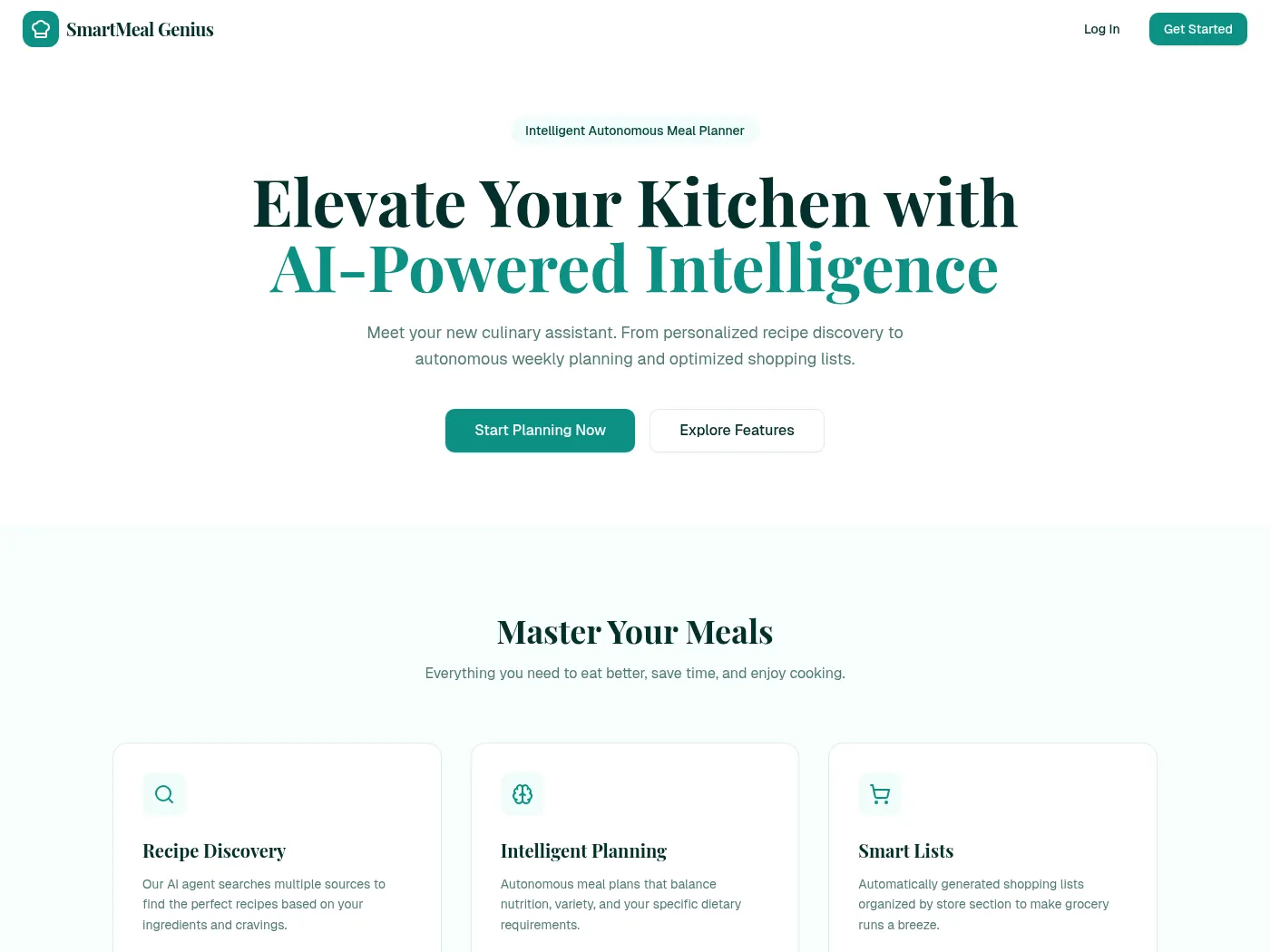 SmartMeal Genius