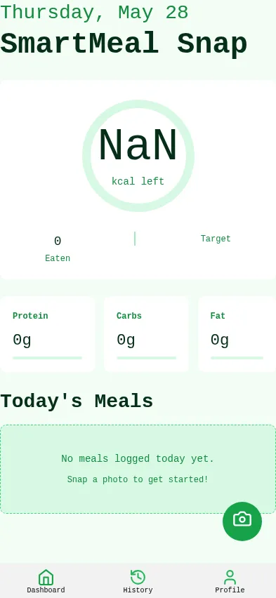 SmartMeal Snap