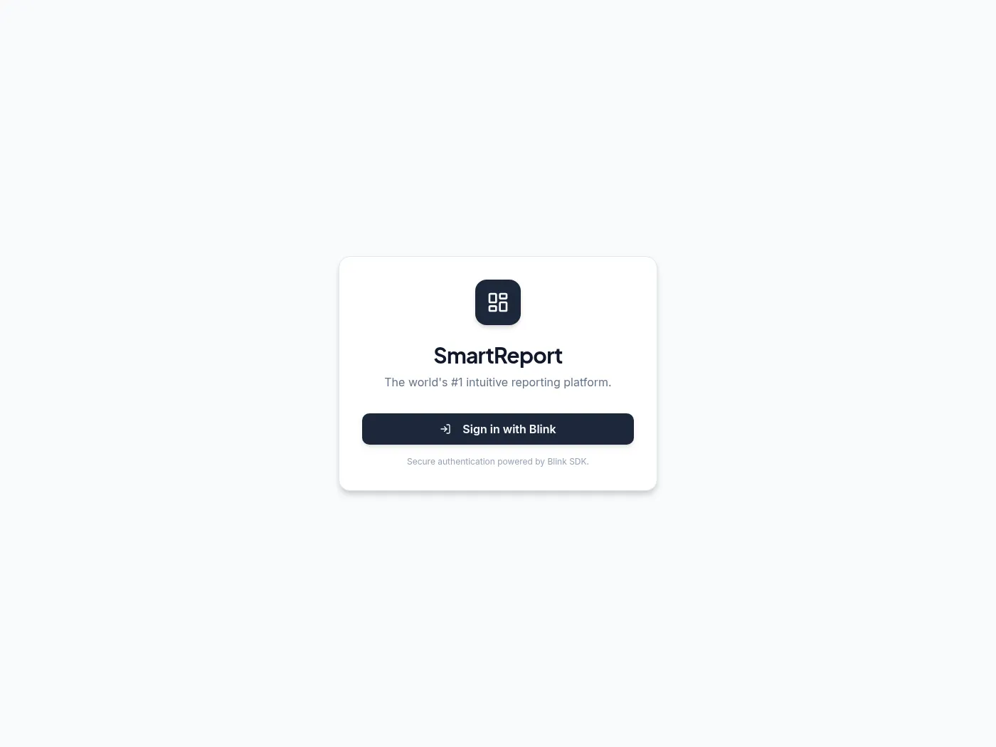 SmartReport Dashboard