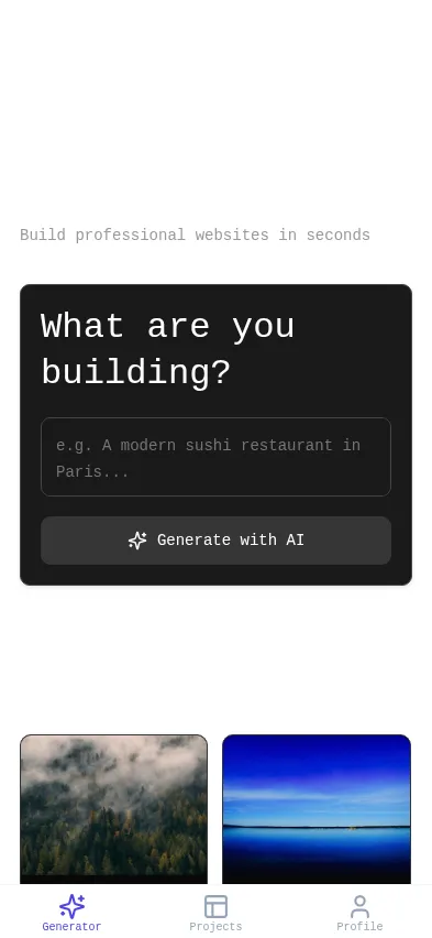 SmartSite AI Builder