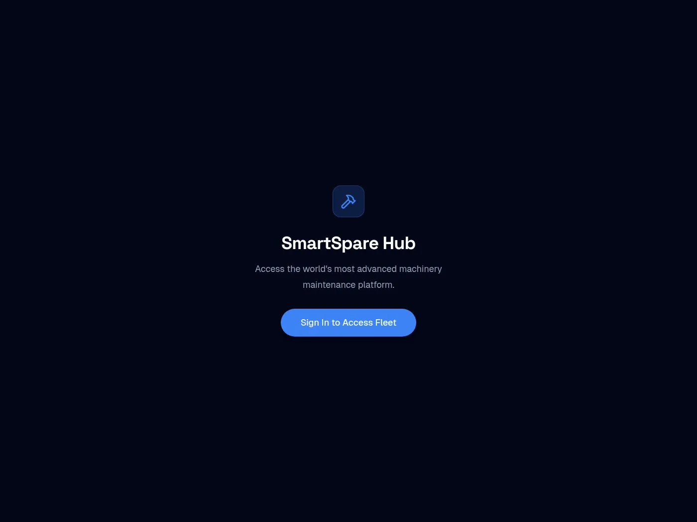 SmartSpare Machinery Hub