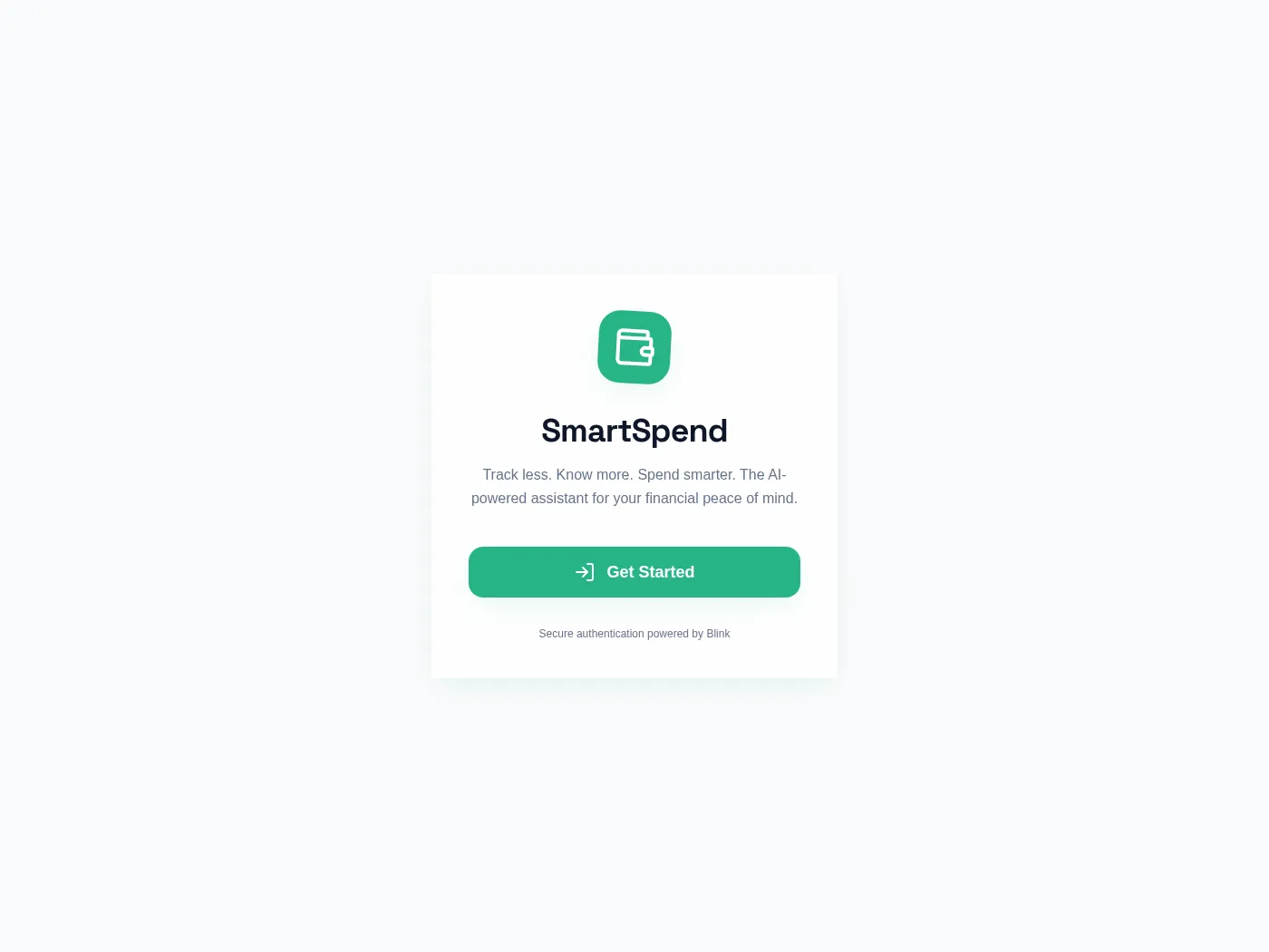 SmartSpend Assistant