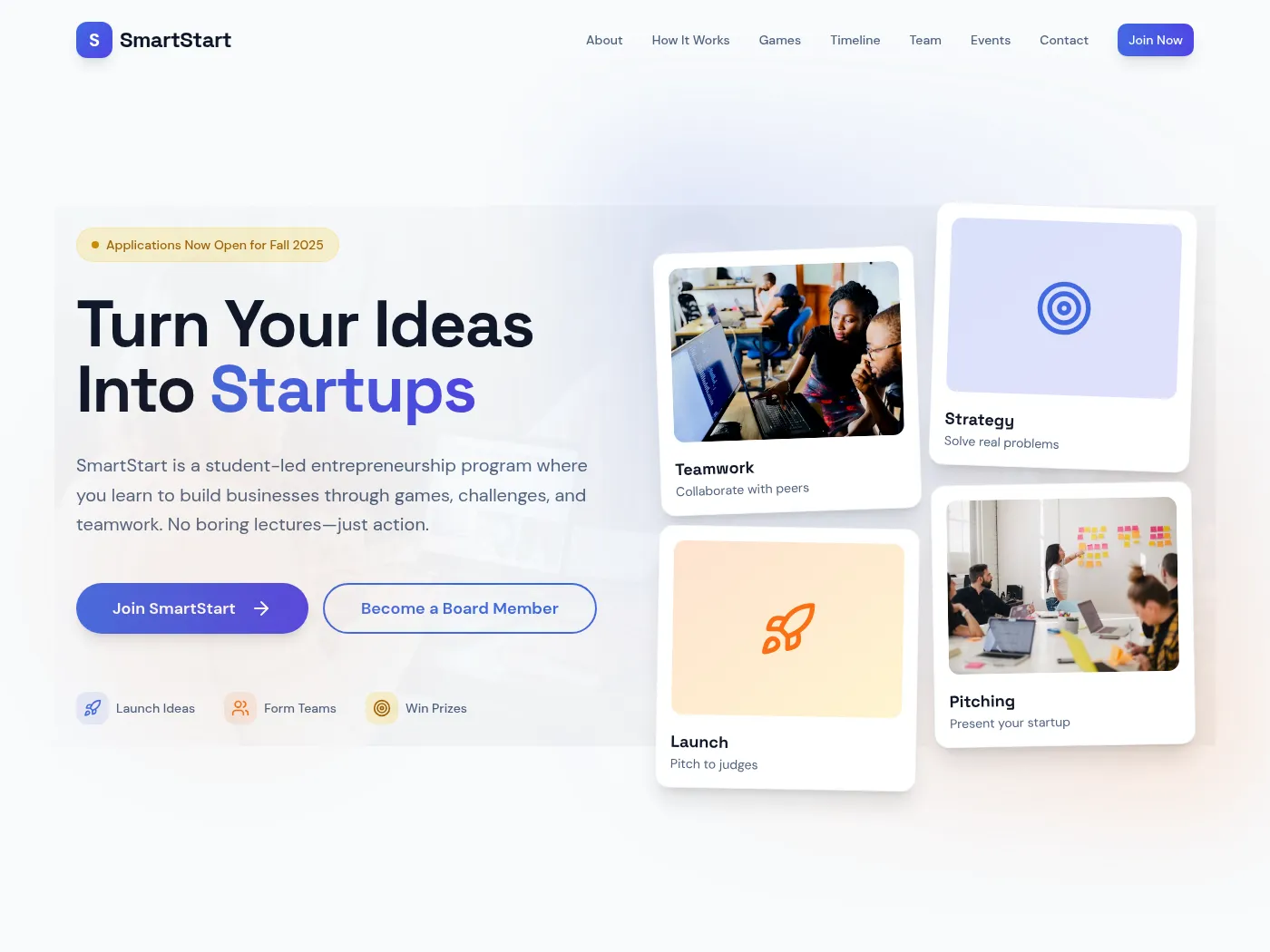 SmartStart Program Website