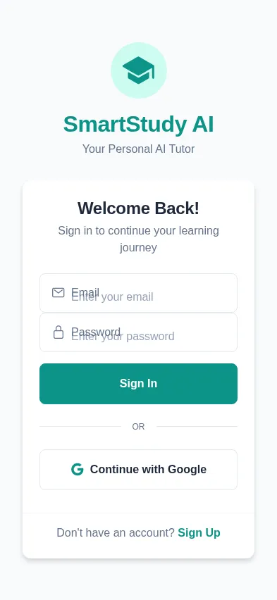 SmartStudy AI Tutor