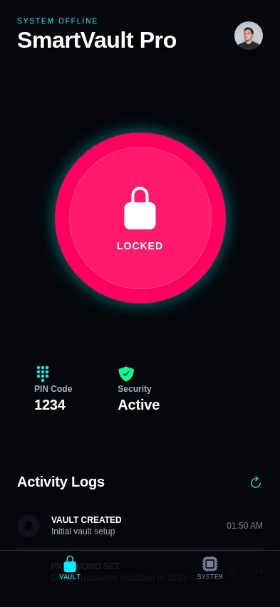 SmartVault Control App
