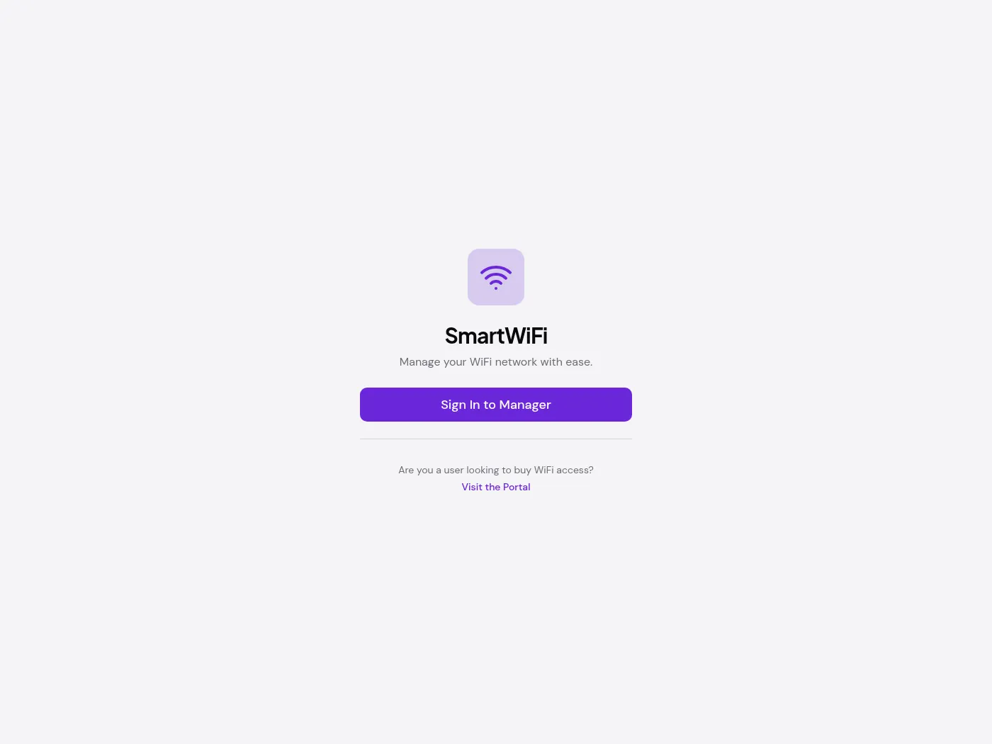SmartWiFi Café Manager