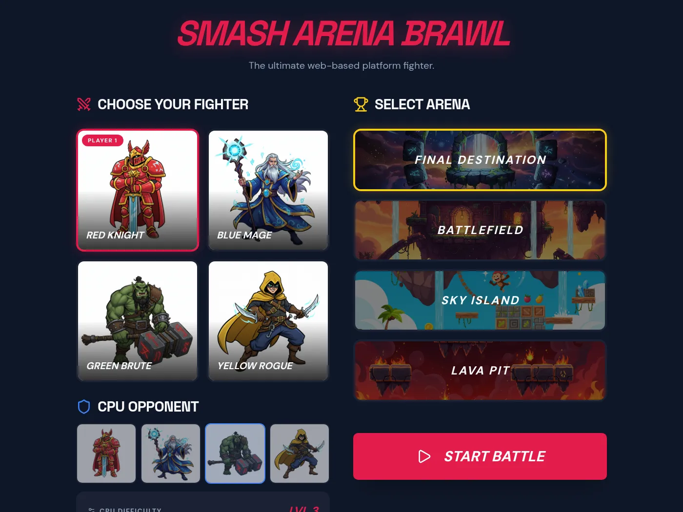 Smash Arena Brawl