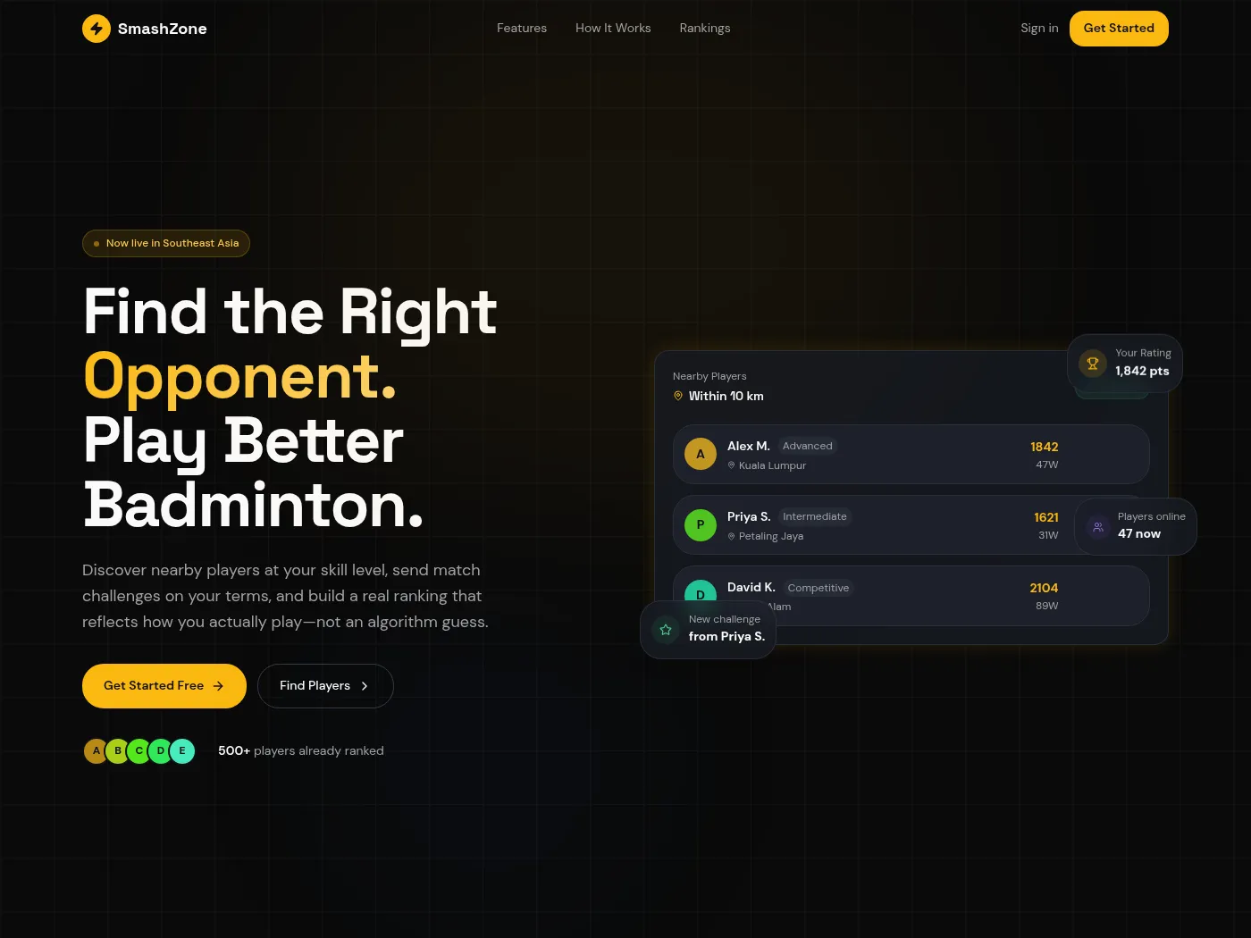 SmashZone Landing Page