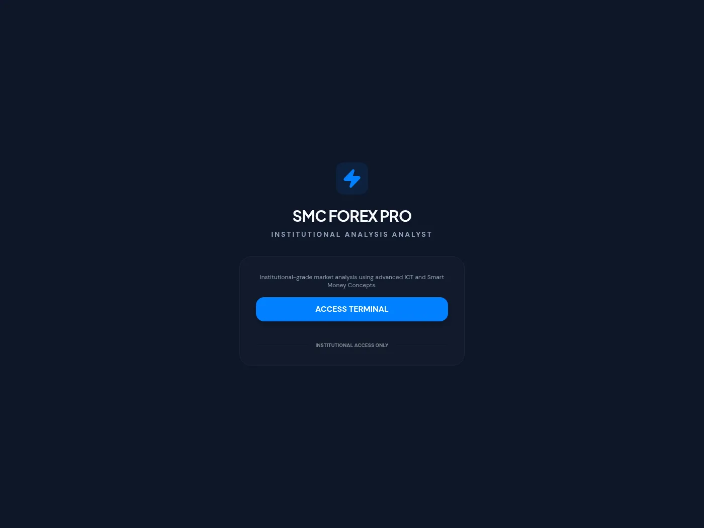 SMC Forex Pro Analyst