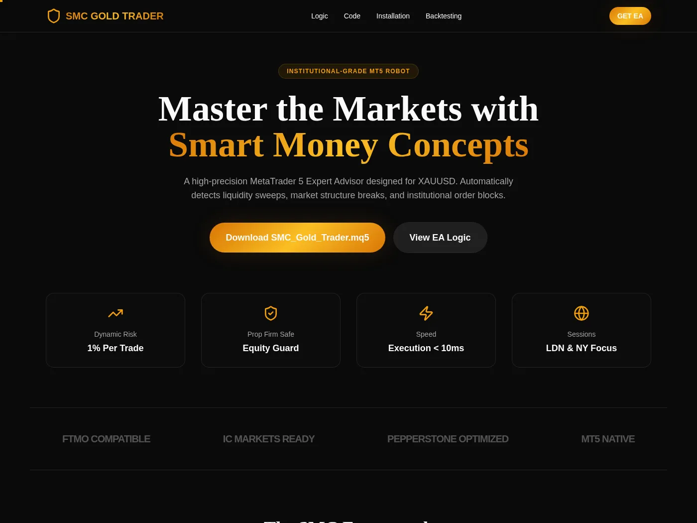 SMC Gold Trader