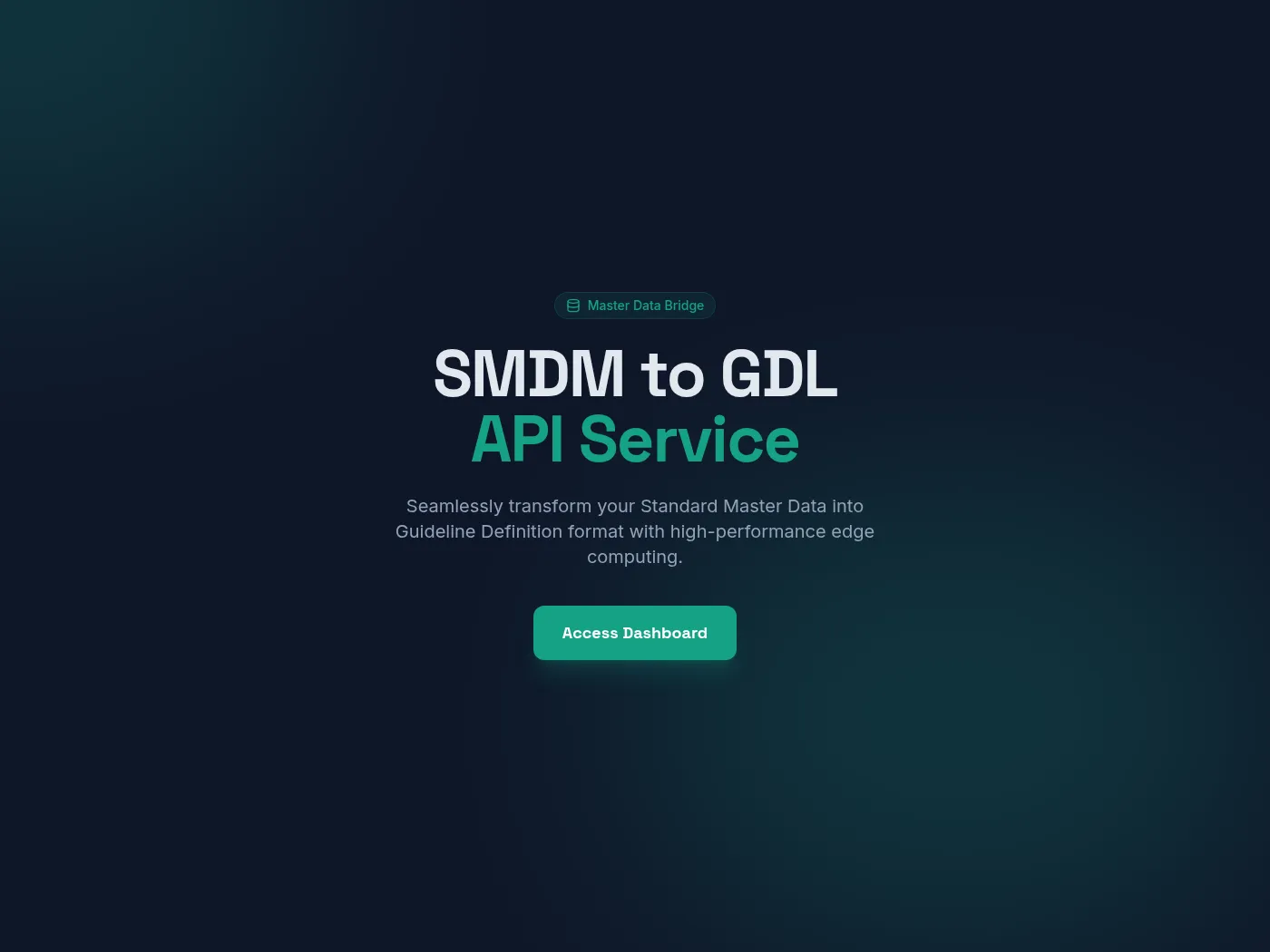 SMDM to GDL API Bridge