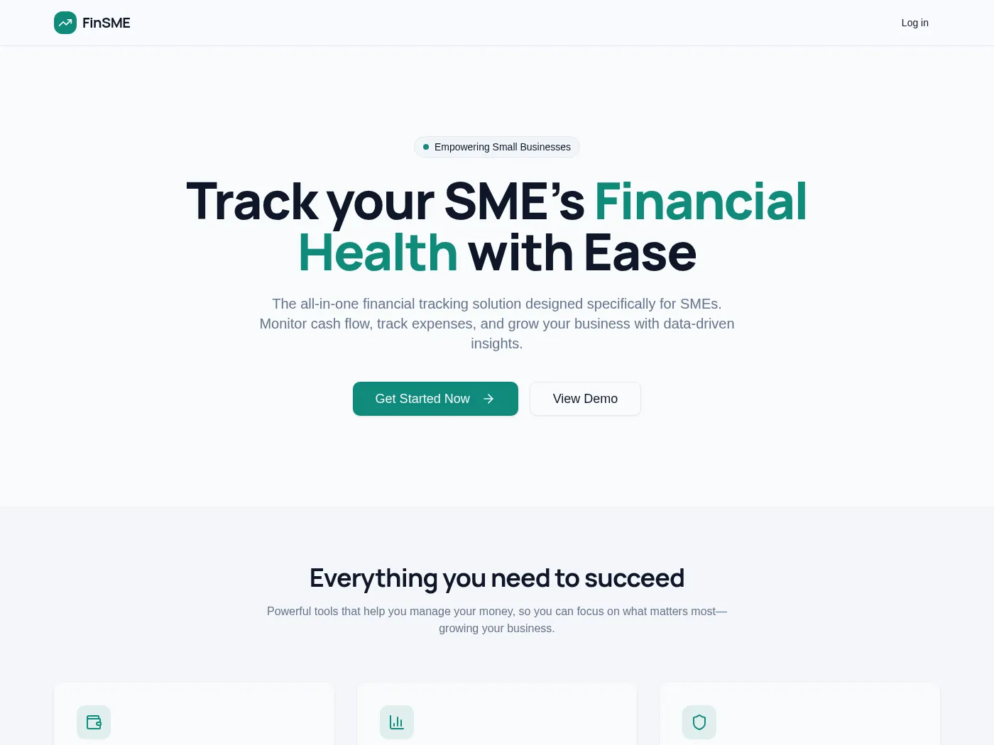 SME Finance Tracker