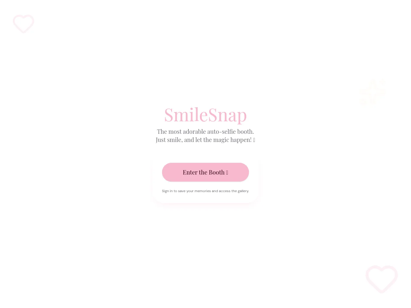 SmileSnap Selfie Booth
