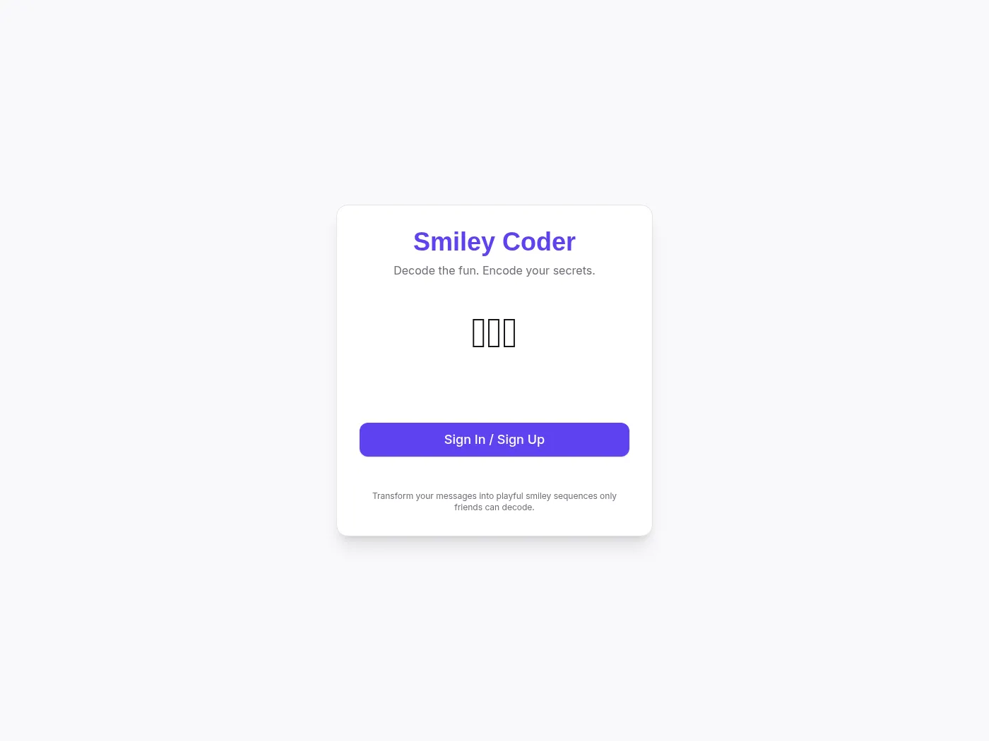 Smiley Coder Chat