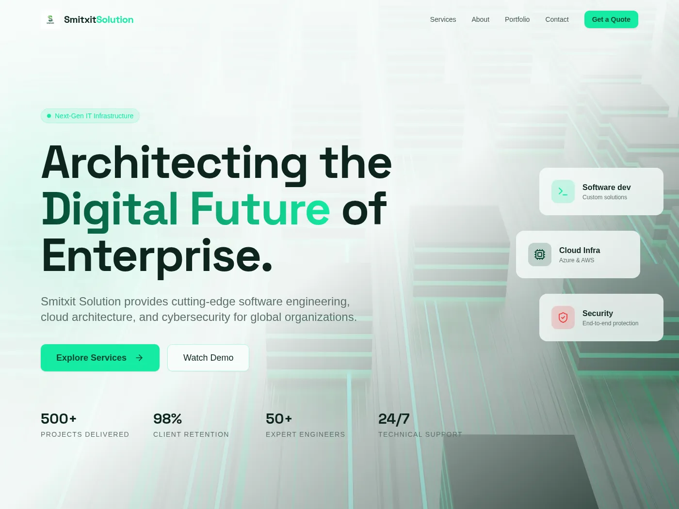 Smitxit IT Solutions Site