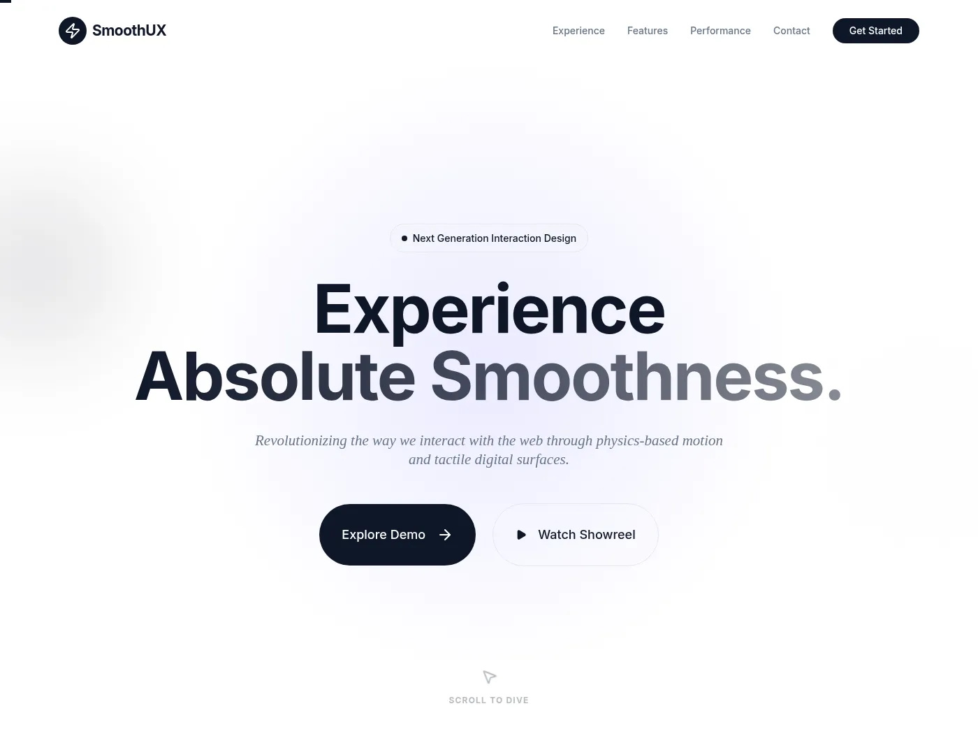 Smooth Interactive Web UX