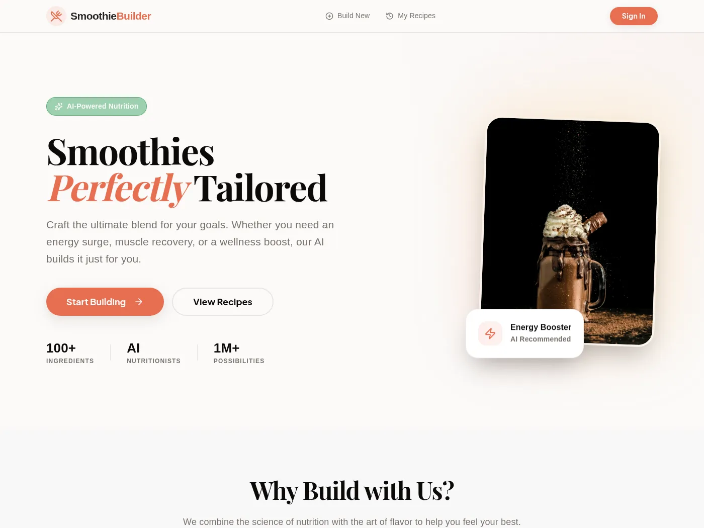 Smoothie Builder Pro