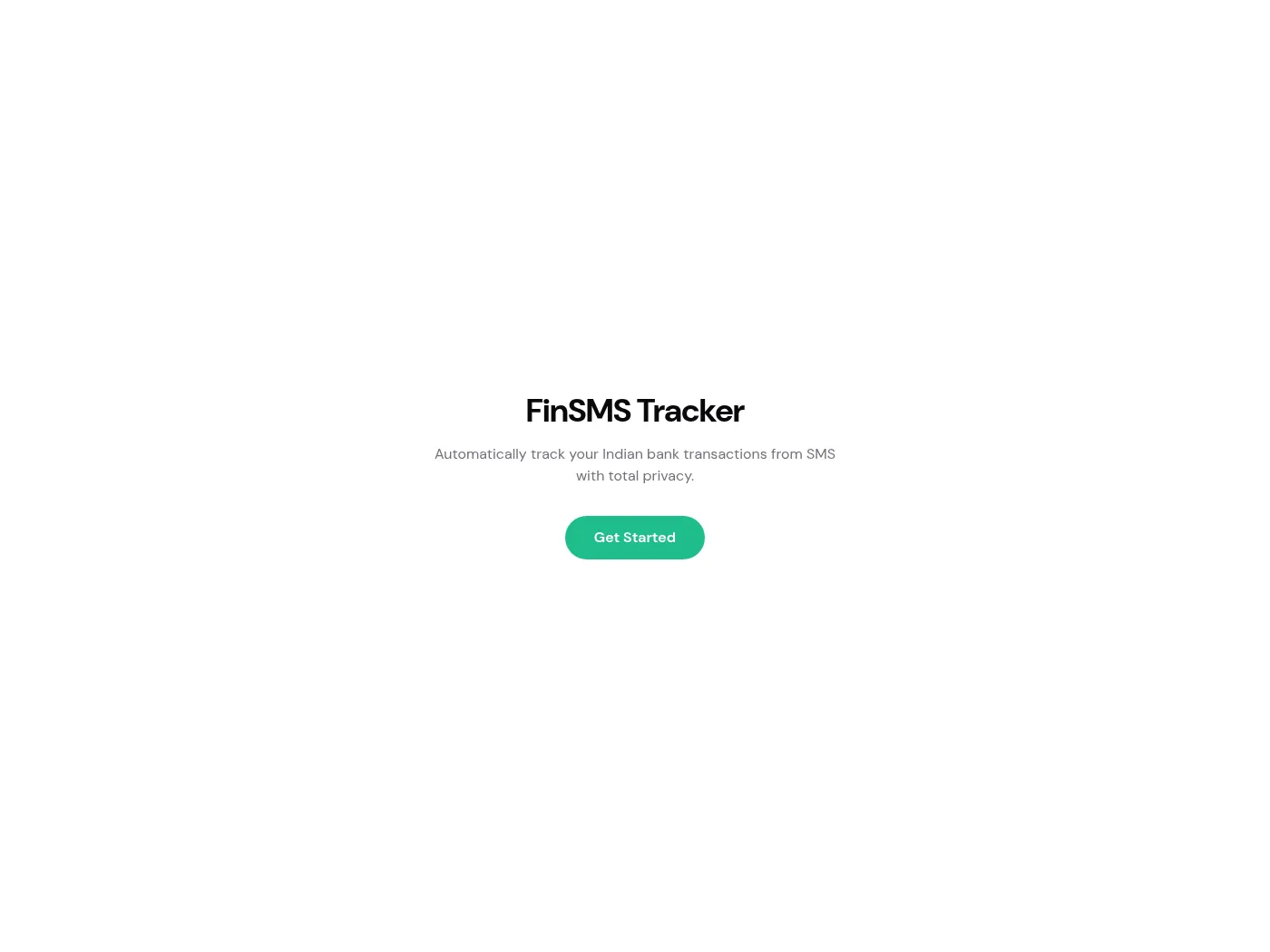 FinSMS Tracker