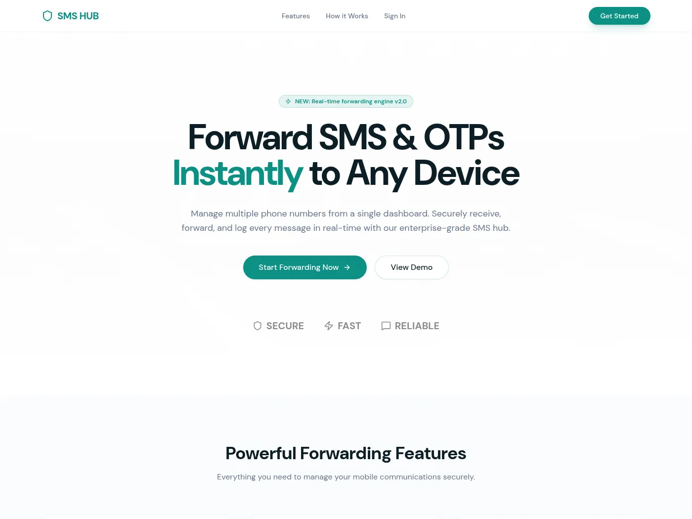 SMS Forwarder Hub
