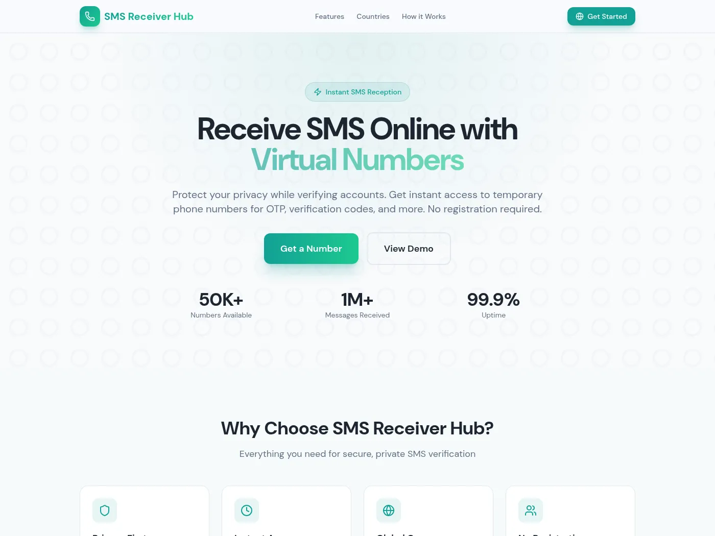 SMS Receiver Hub