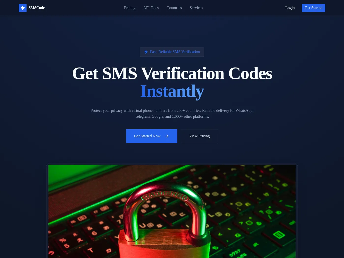 SMSCode Clone