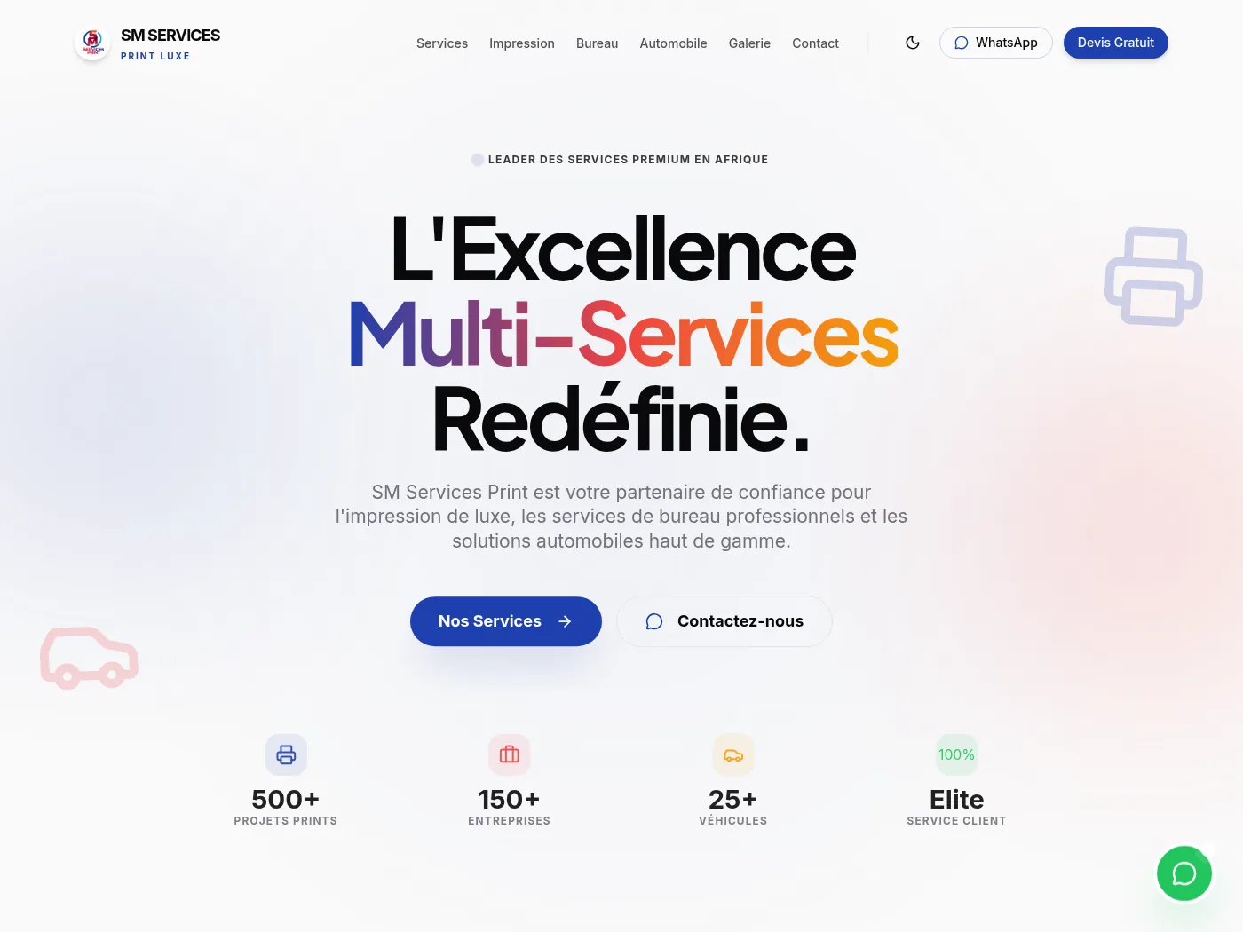 SM Services Print Luxe Web