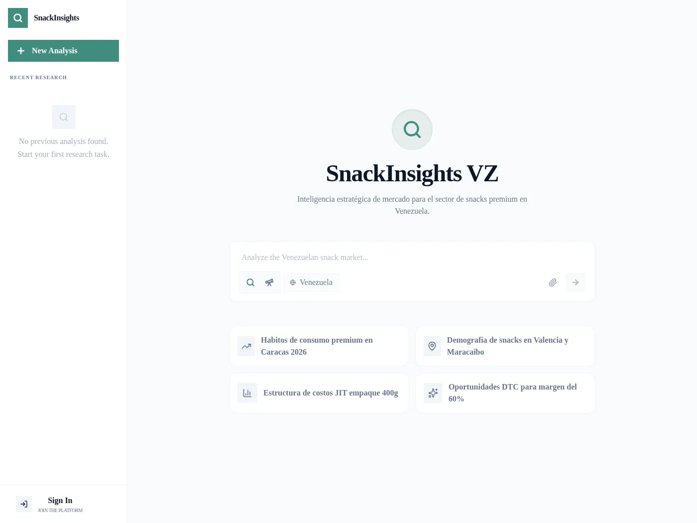 Venezuela Snack Insights
