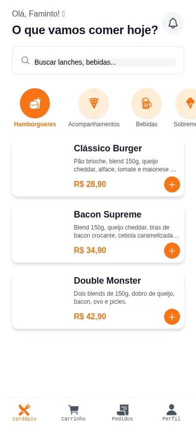 SnackOrder App
