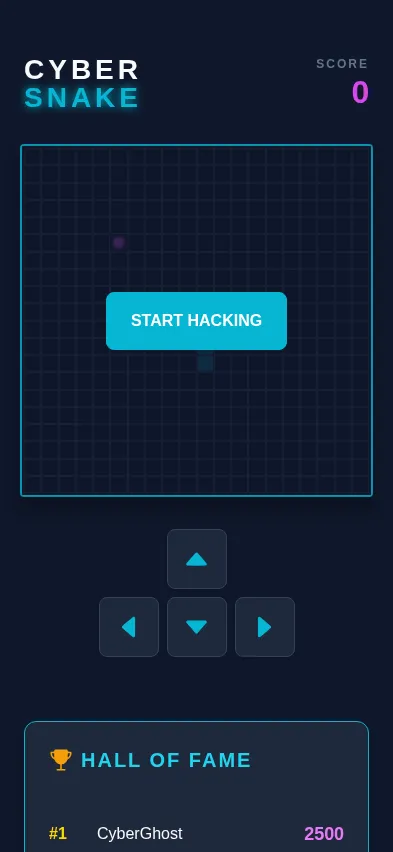 Classic Snake Game