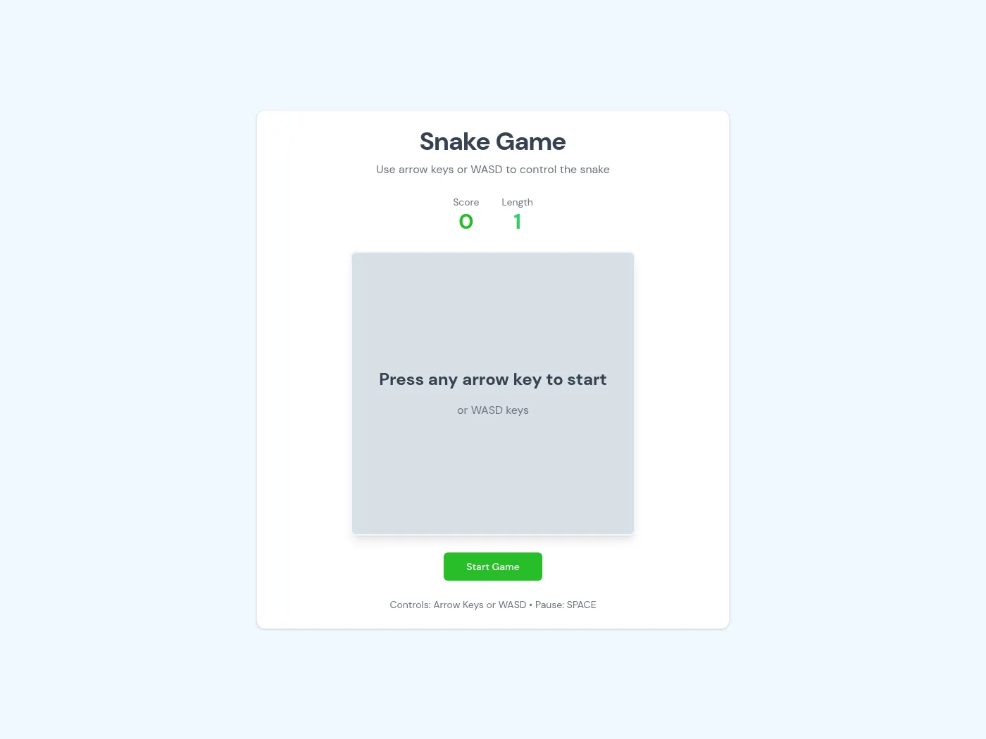 Snake Game