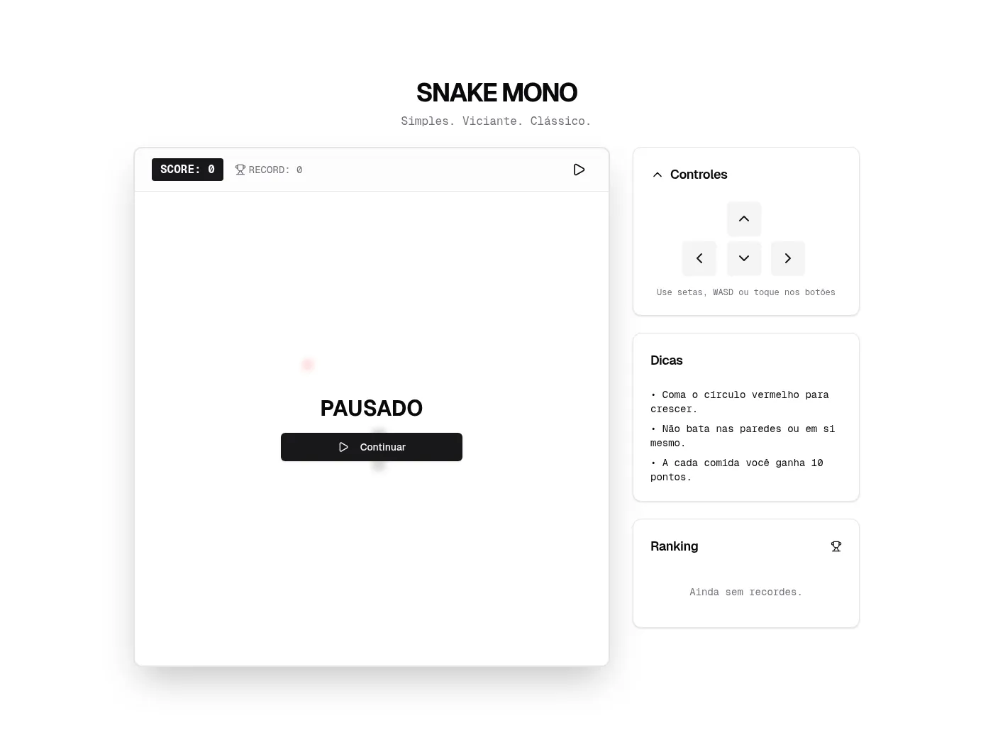 Simple Snake Game