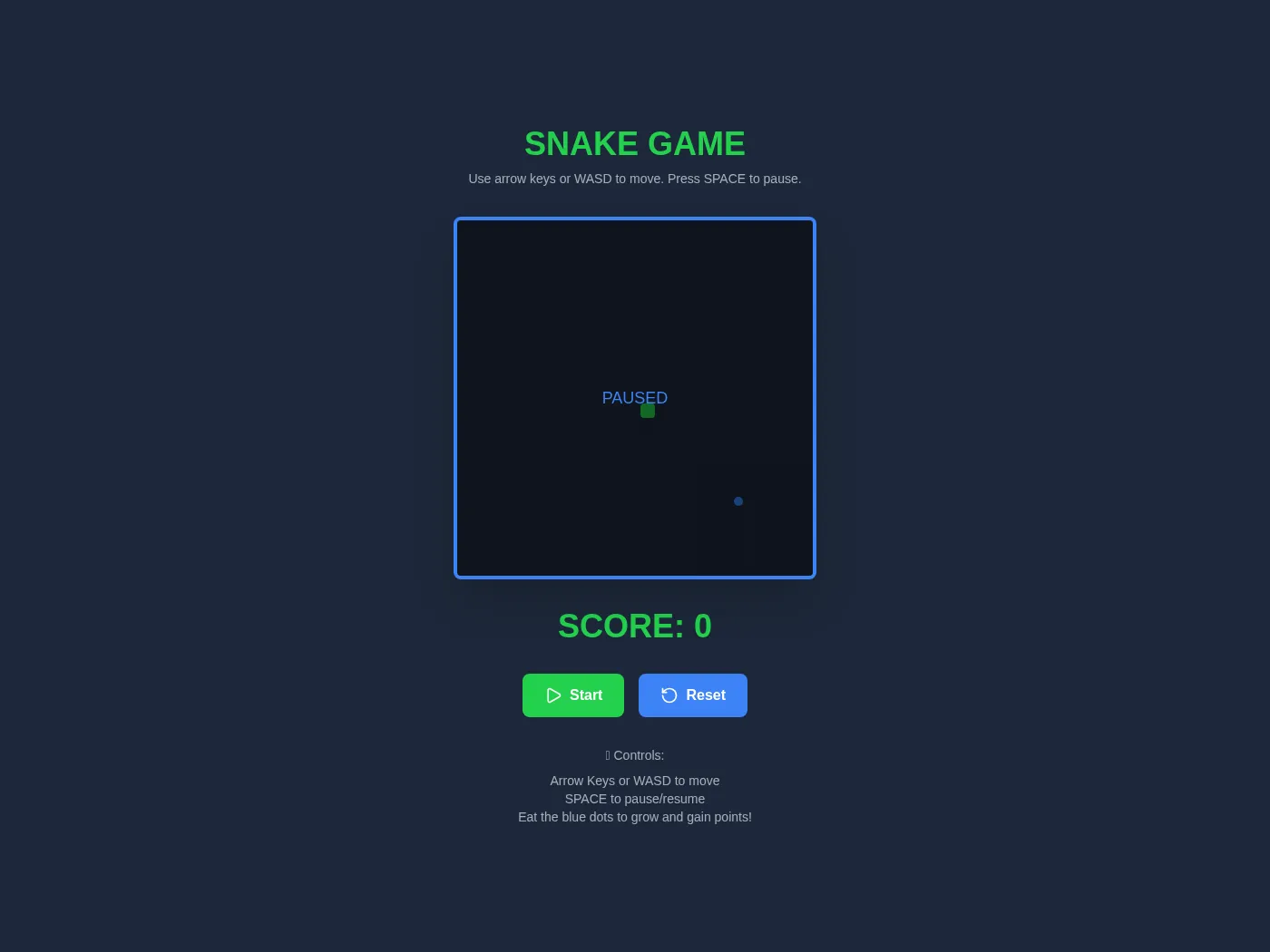 Simple Snake Game