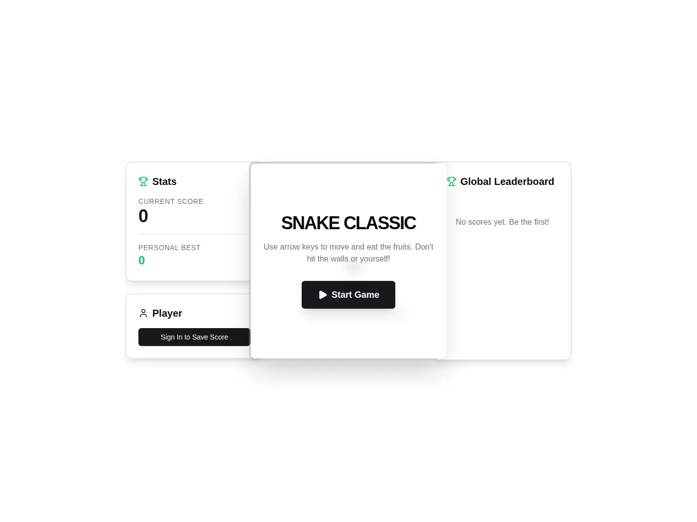 Snake Game Classic