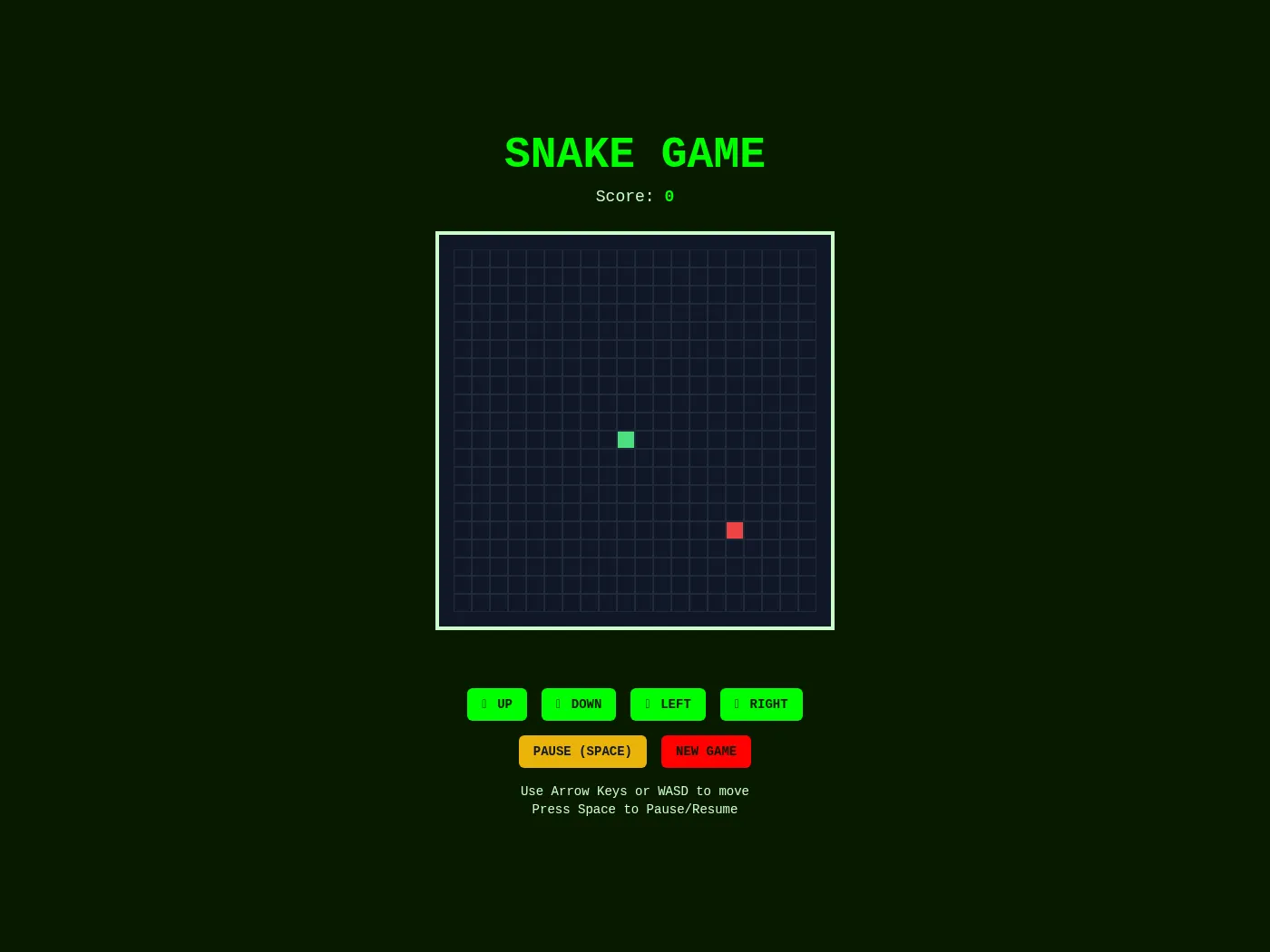 Simple Snake Game