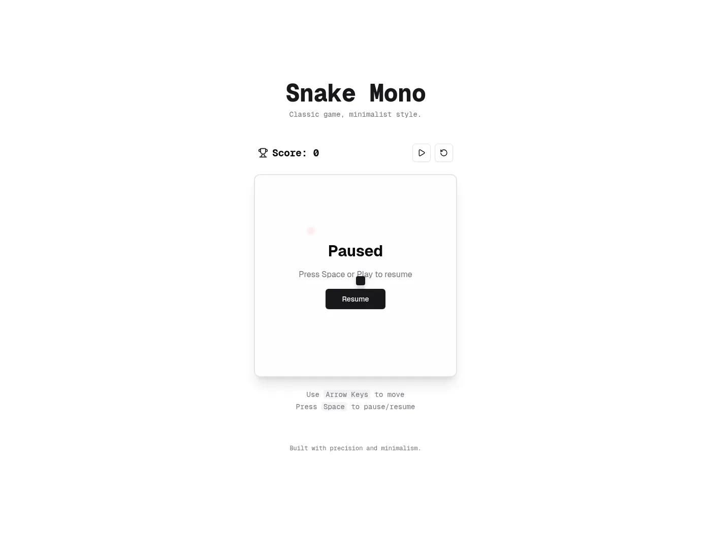 Simple Snake Game