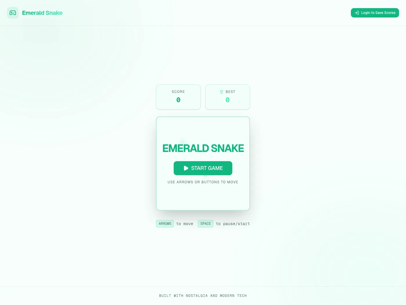 Classic Snake Game