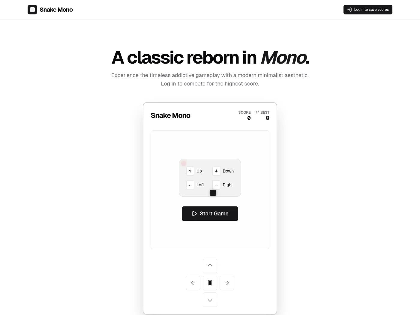 Simple Snake Game