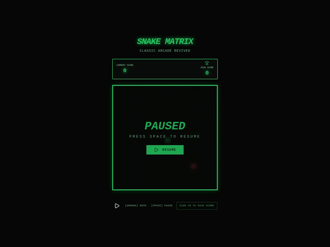 Simple Snake Game