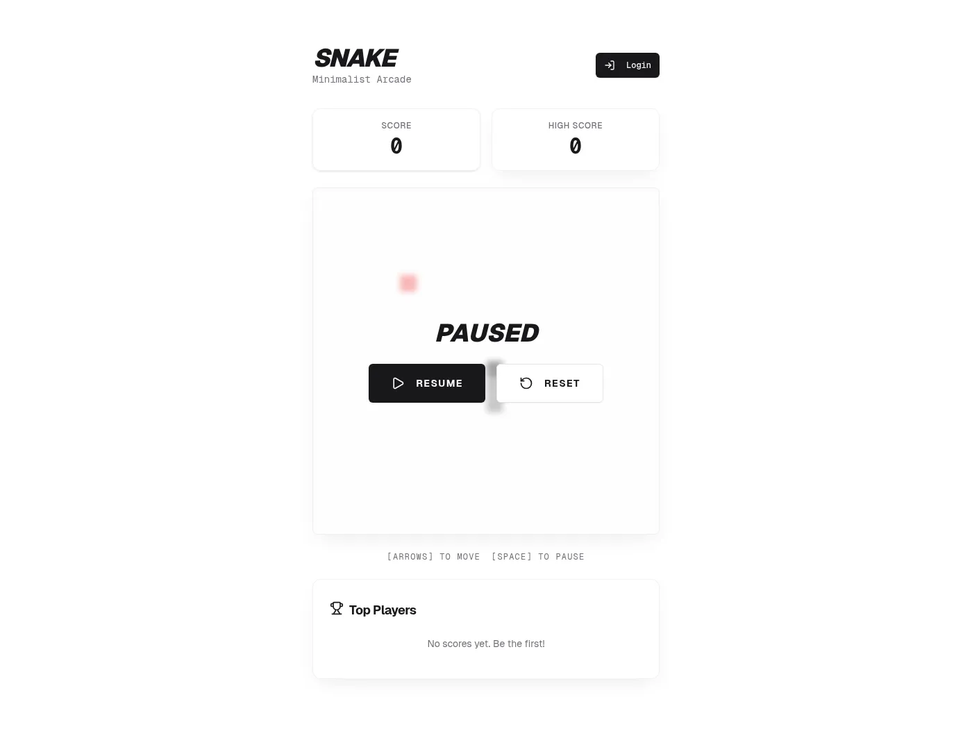 Simple Snake Game