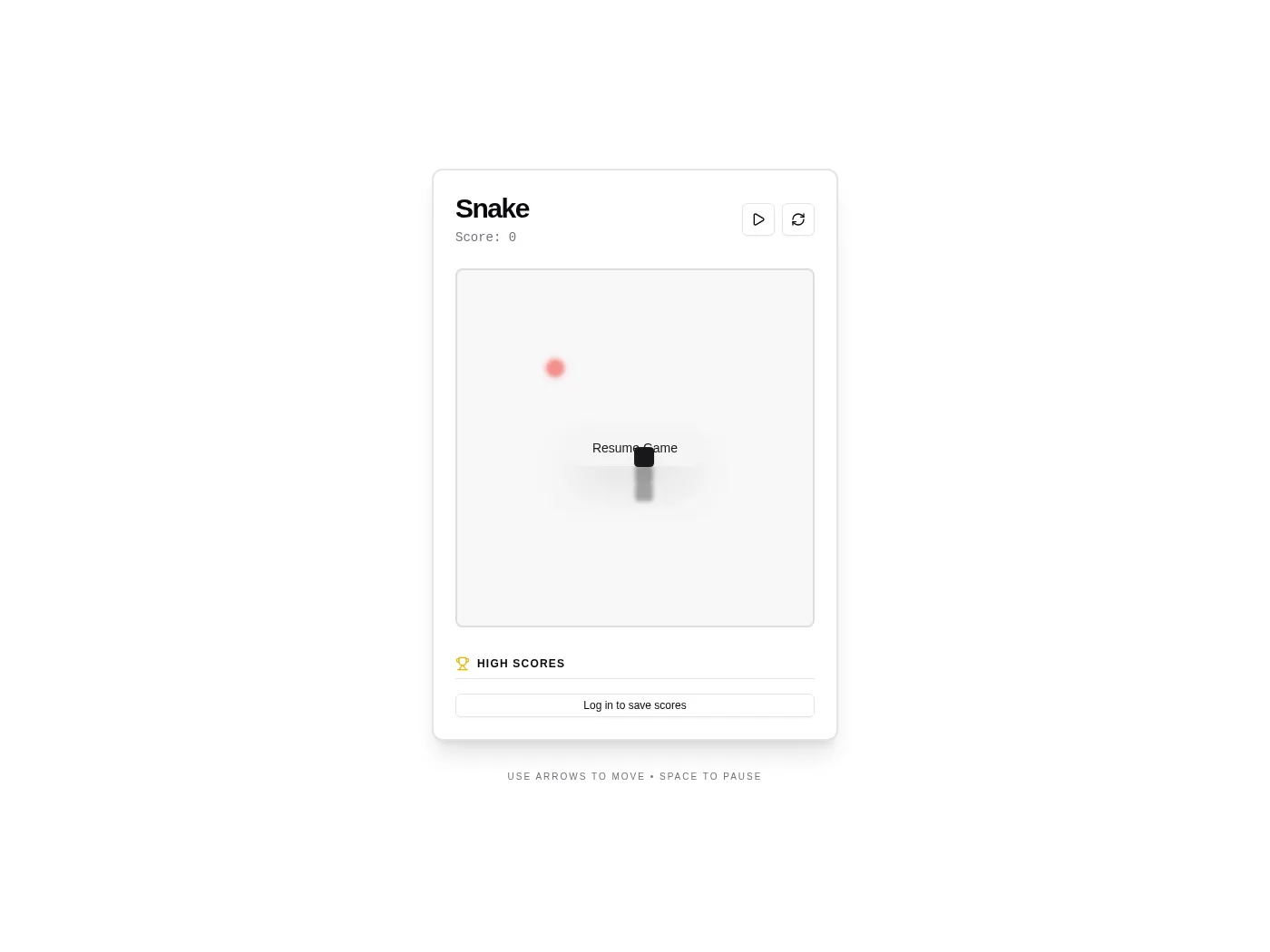 Simple Snake Game