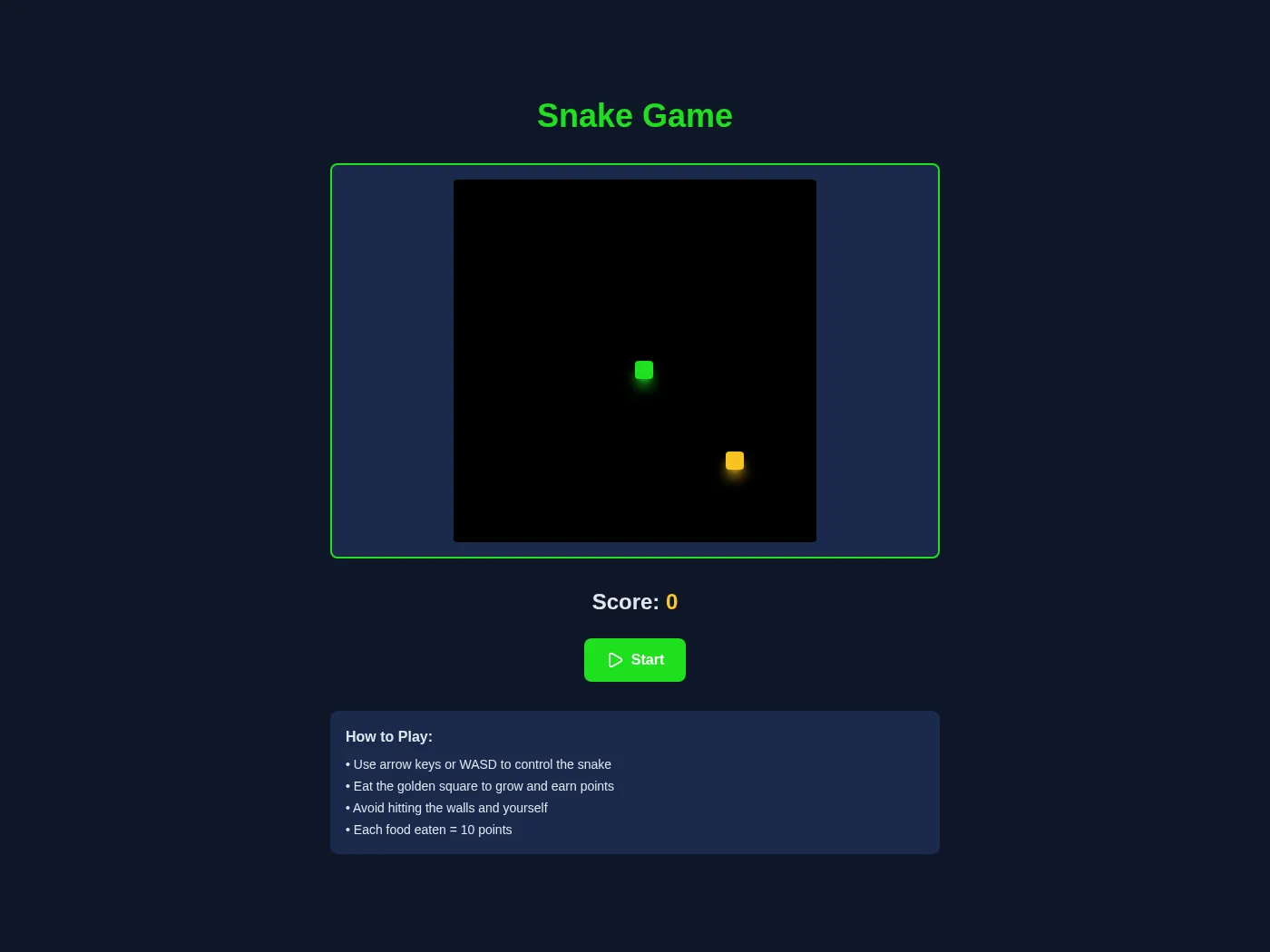 Simple Snake Game